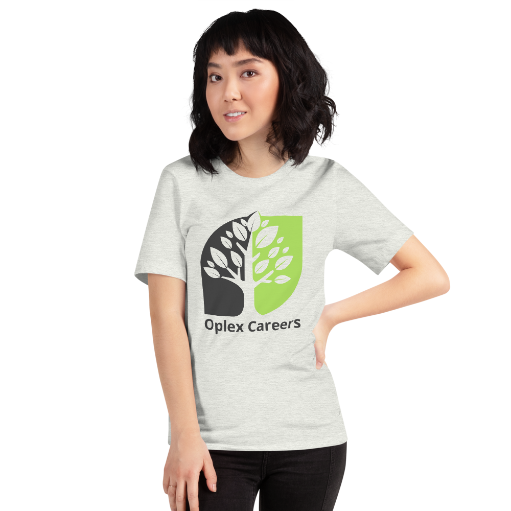 Oplex Careers Logo Short-Sleeve Unisex T-Shirt – Online Student Shop